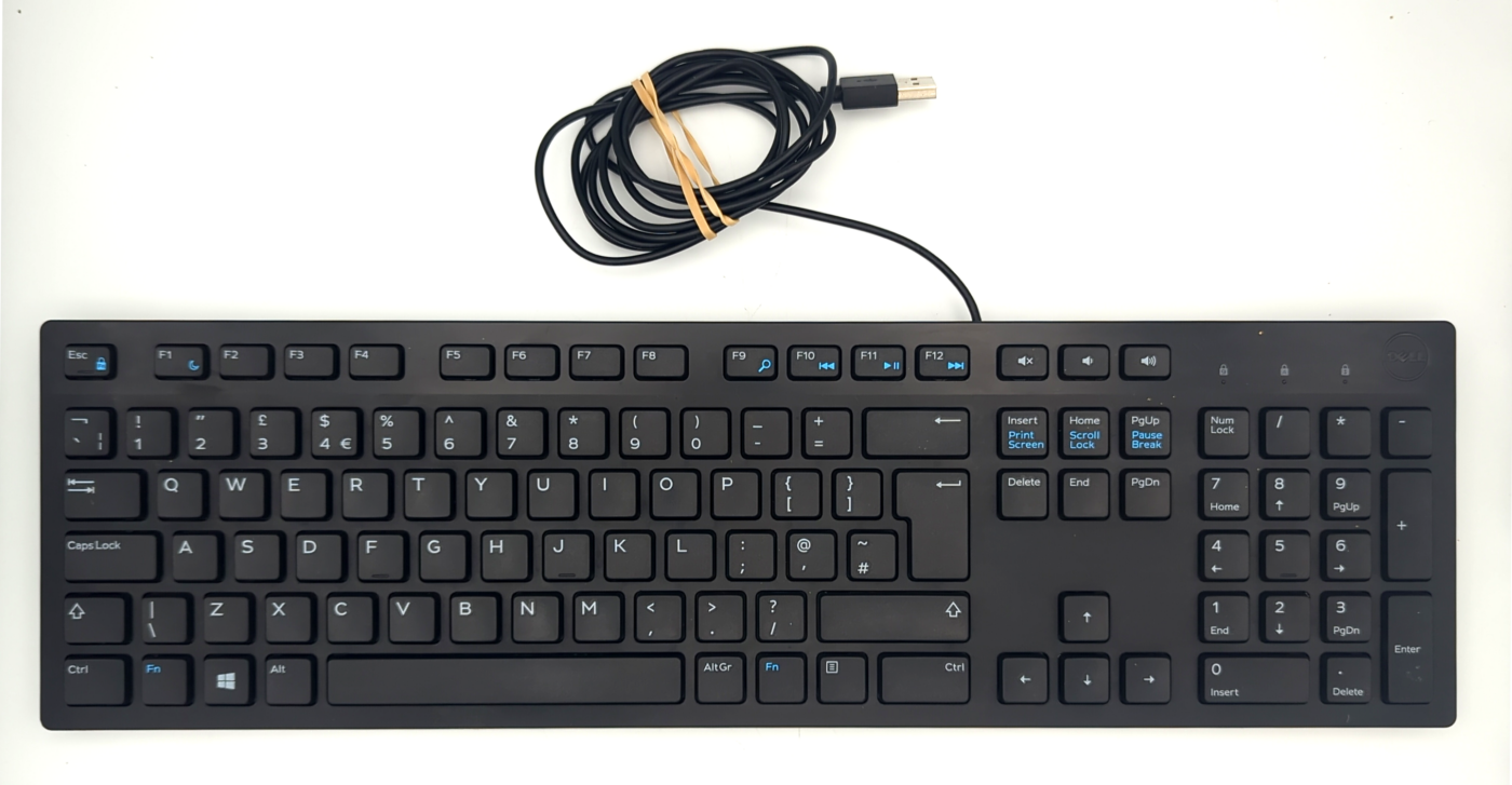 Enhance Your Workspace with DELL Slimline USB Keyboard